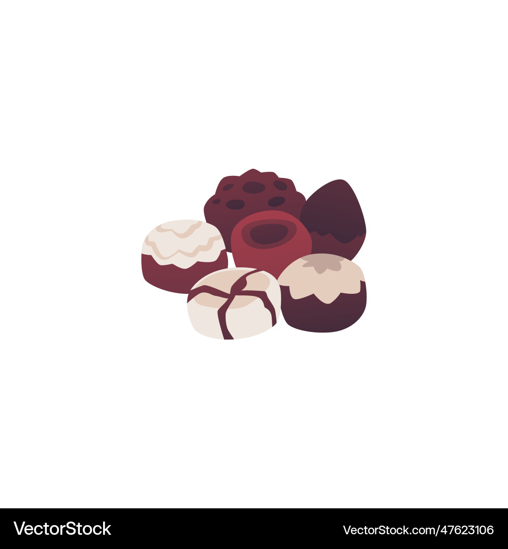 Cartoon isolated of panellet Royalty Free Vector Image