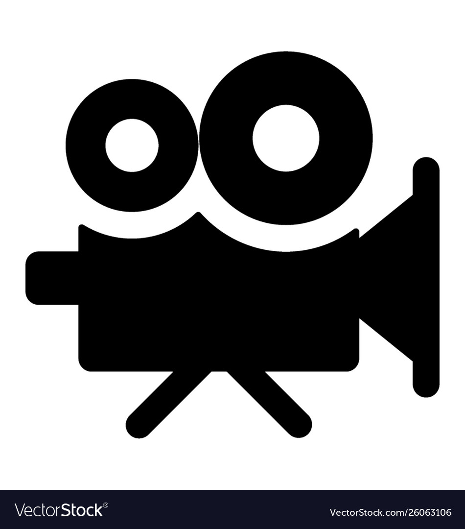 Video camera Royalty Free Vector Image - VectorStock