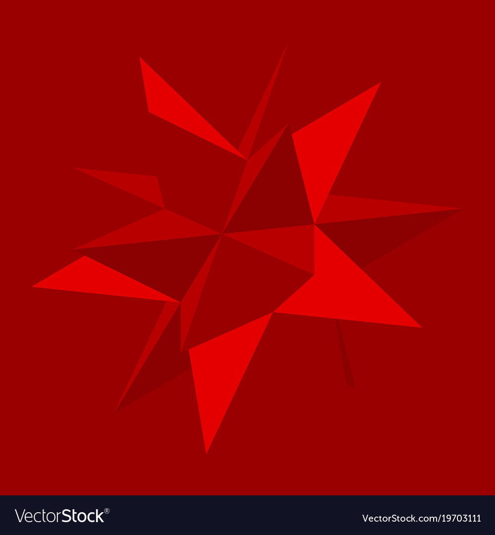 Abstract geometry shape Royalty Free Vector Image