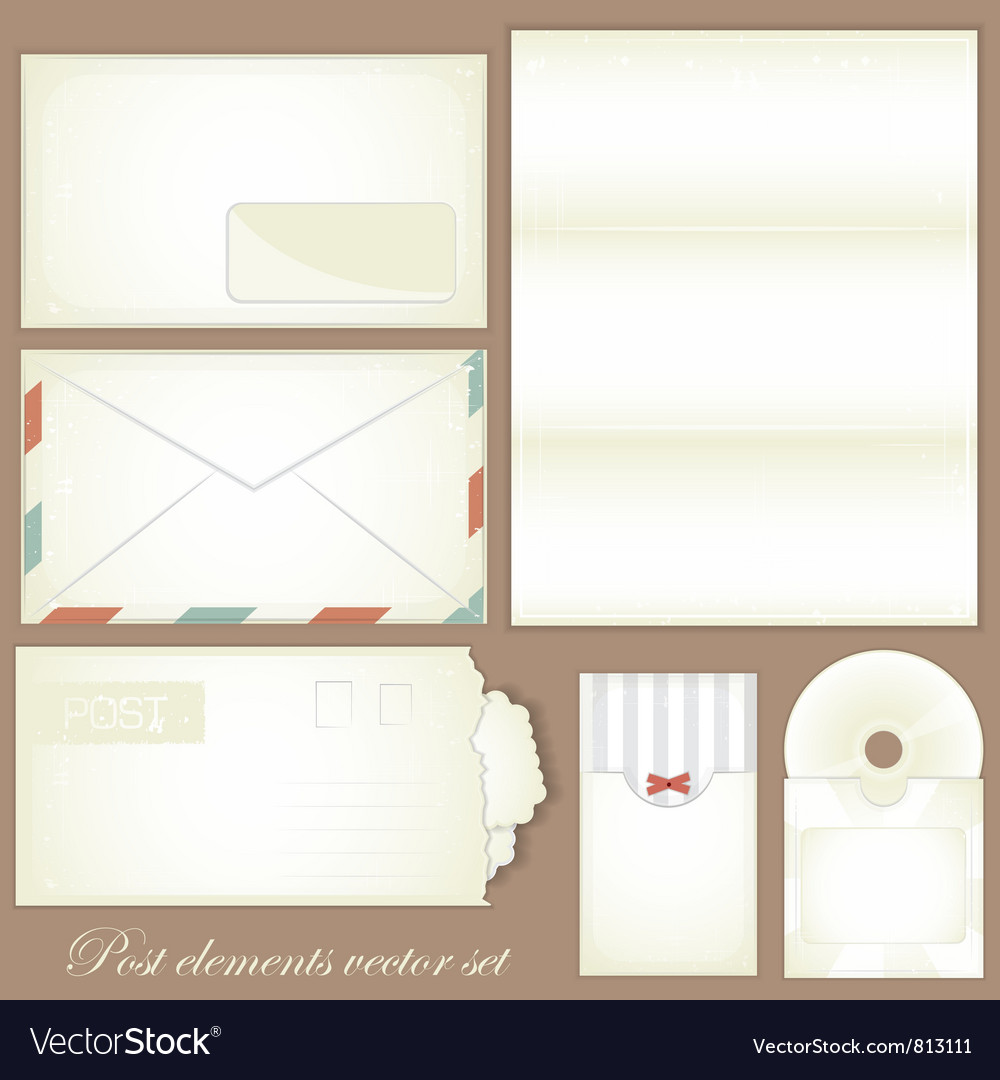 Envelopes Royalty Free Vector Image - VectorStock