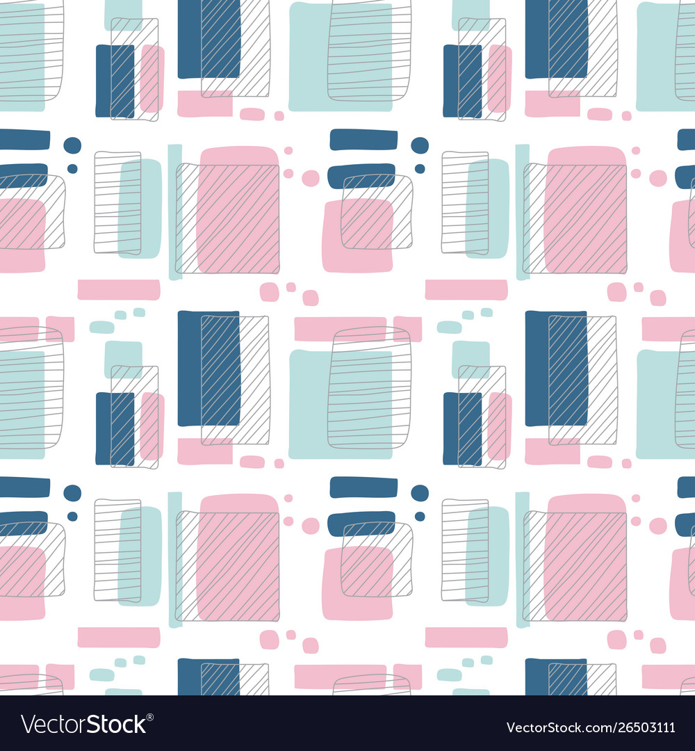 Geometric abstract pattern Royalty Free Vector Image