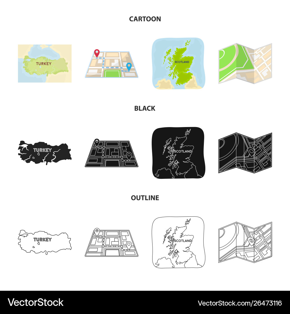 Middle and east sign set Royalty Free Vector Image