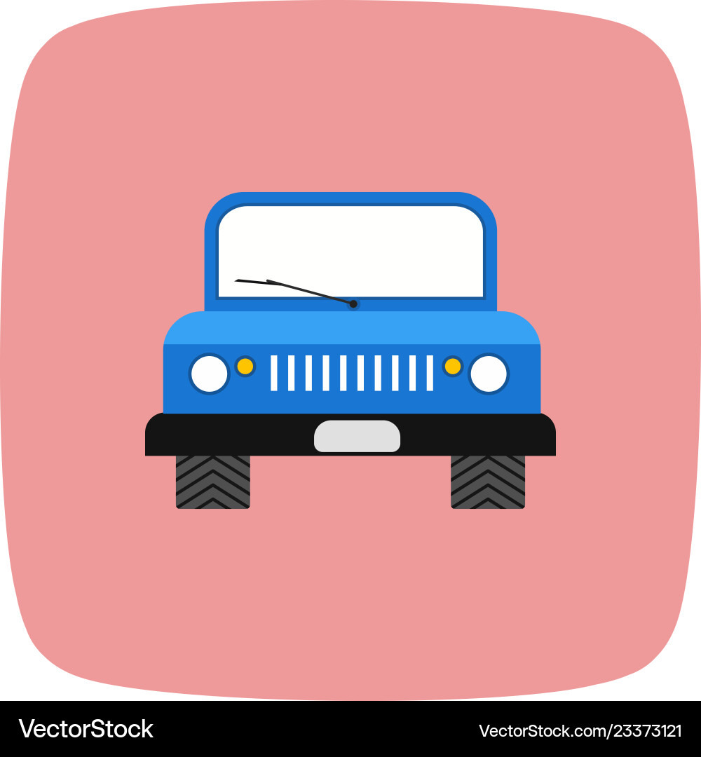 Jeep icon Royalty Free Vector Image - VectorStock