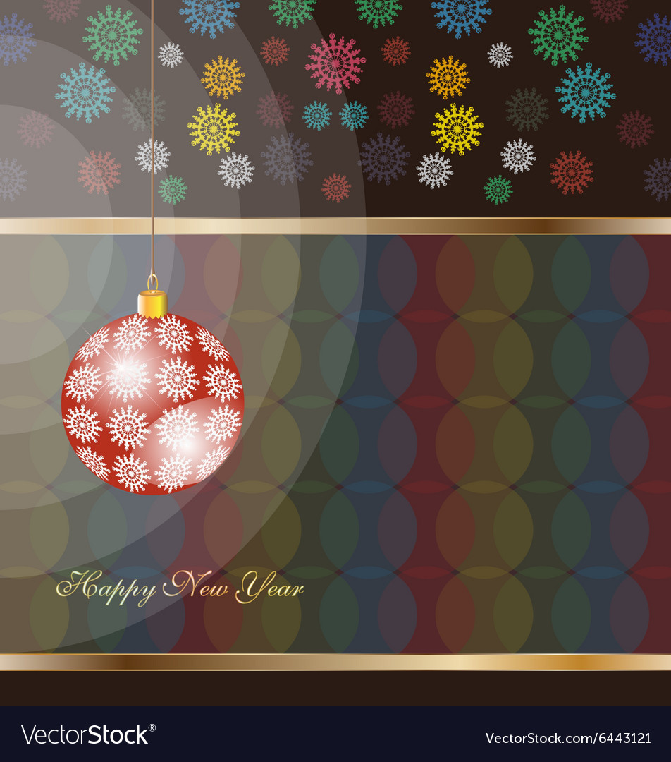 New year Royalty Free Vector Image - VectorStock