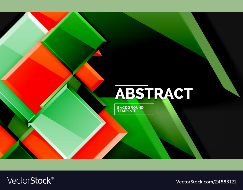 Shiny style geometric background Royalty Free Vector Image