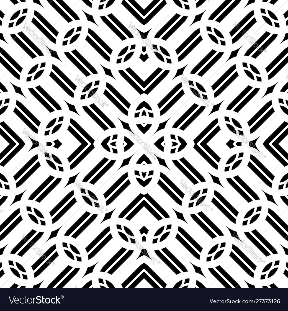 Design seamless monochrome grating pattern Vector Image