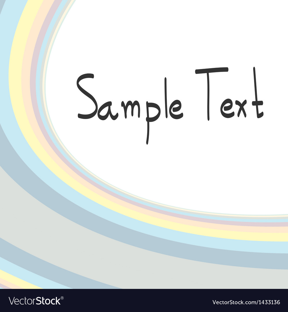 Abstract backgrounds sample text Royalty Free Vector Image