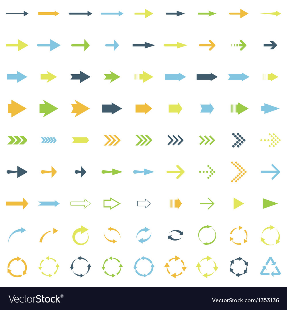 Arrows Royalty Free Vector Image - VectorStock