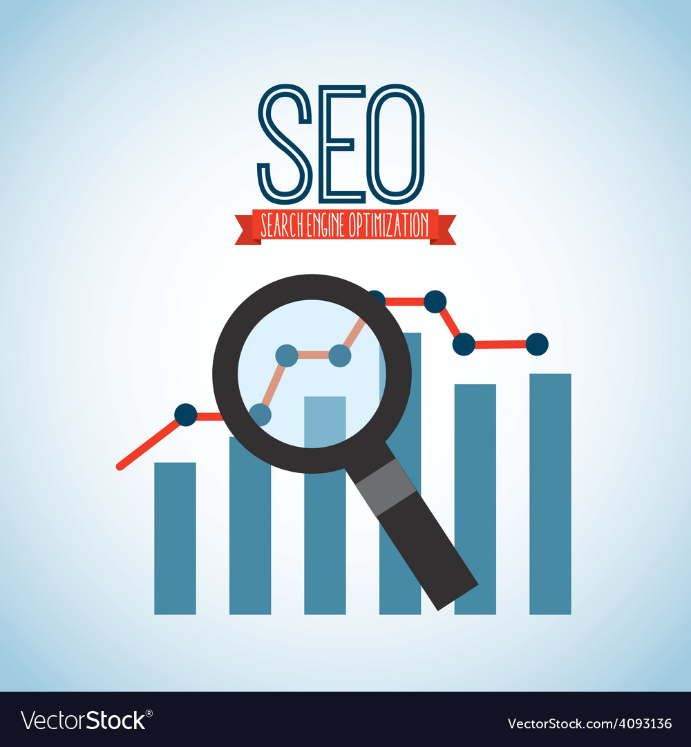 Search engine optimization Royalty Free Vector Image