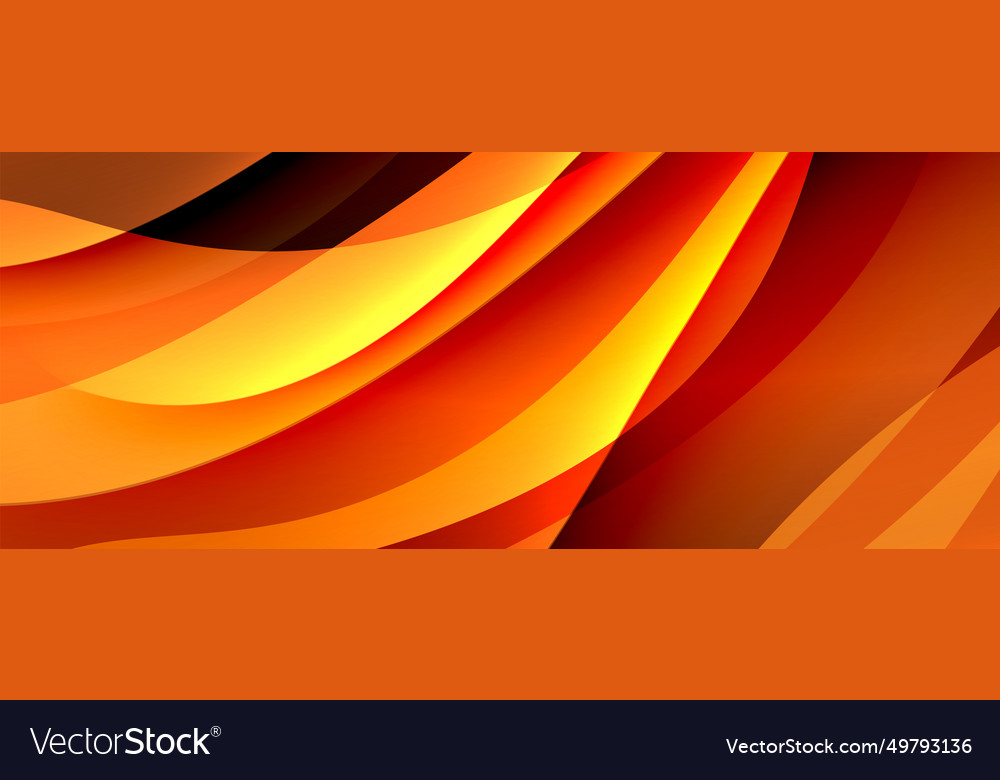 Simple fluid color gradient abstract background Vector Image