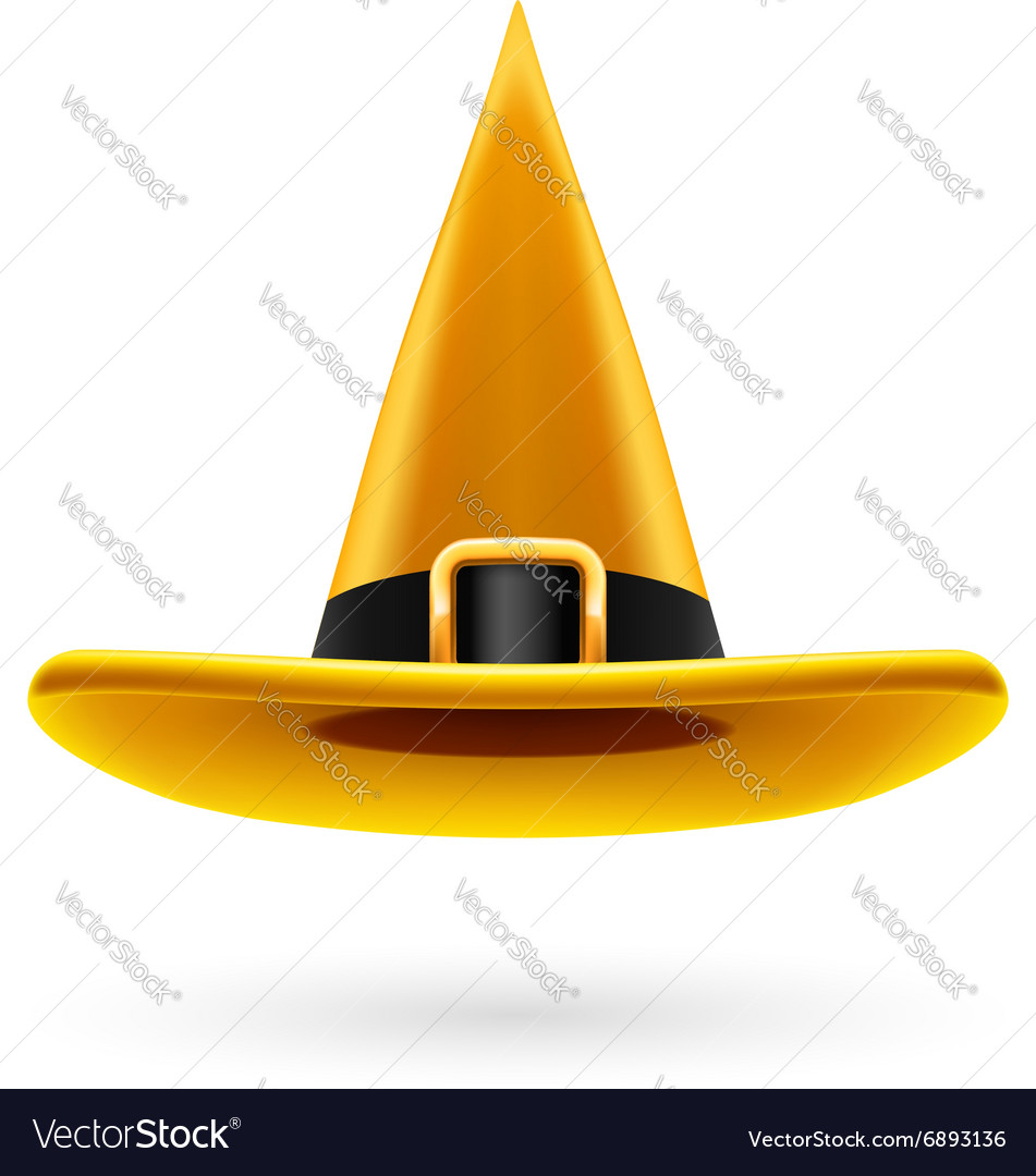 Witch hat Royalty Free Vector Image - VectorStock