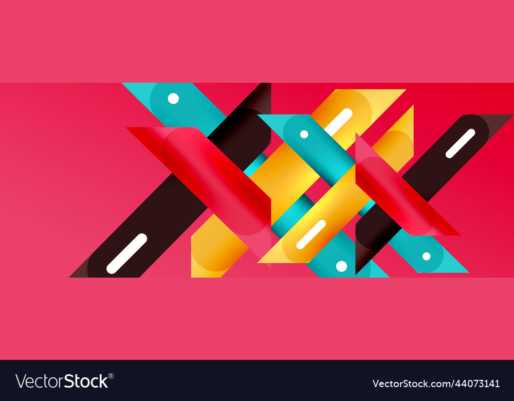 Background overlapping lines dynamic lines Vector Image