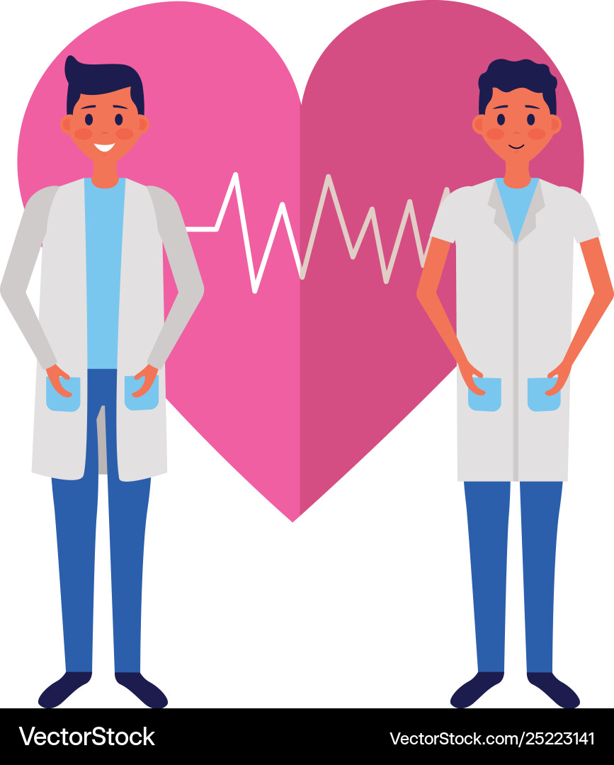 Medical people characters Royalty Free Vector Image