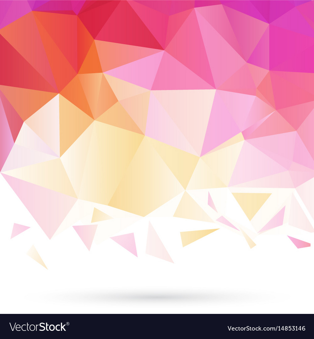 Low poly abstract background Royalty Free Vector Image