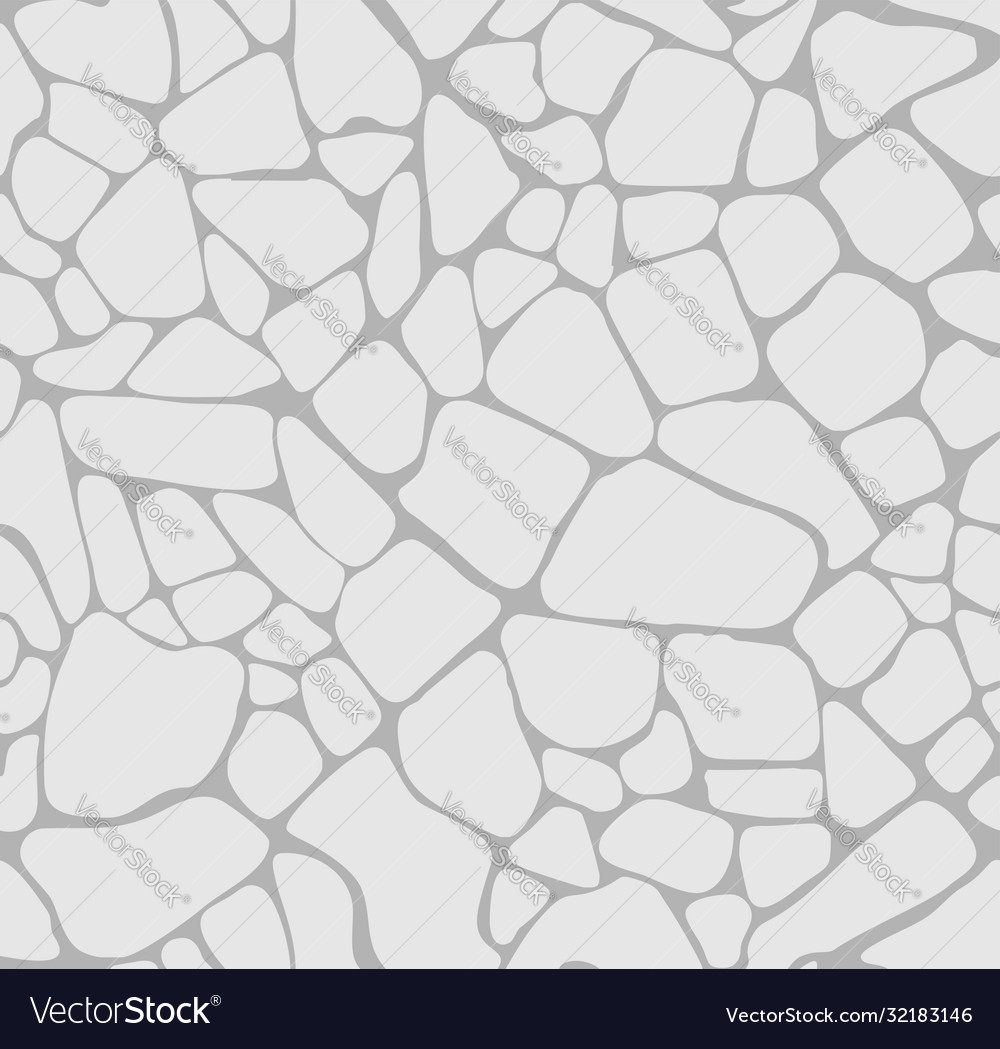 Rubble stone pattern texture - seamless Royalty Free Vector