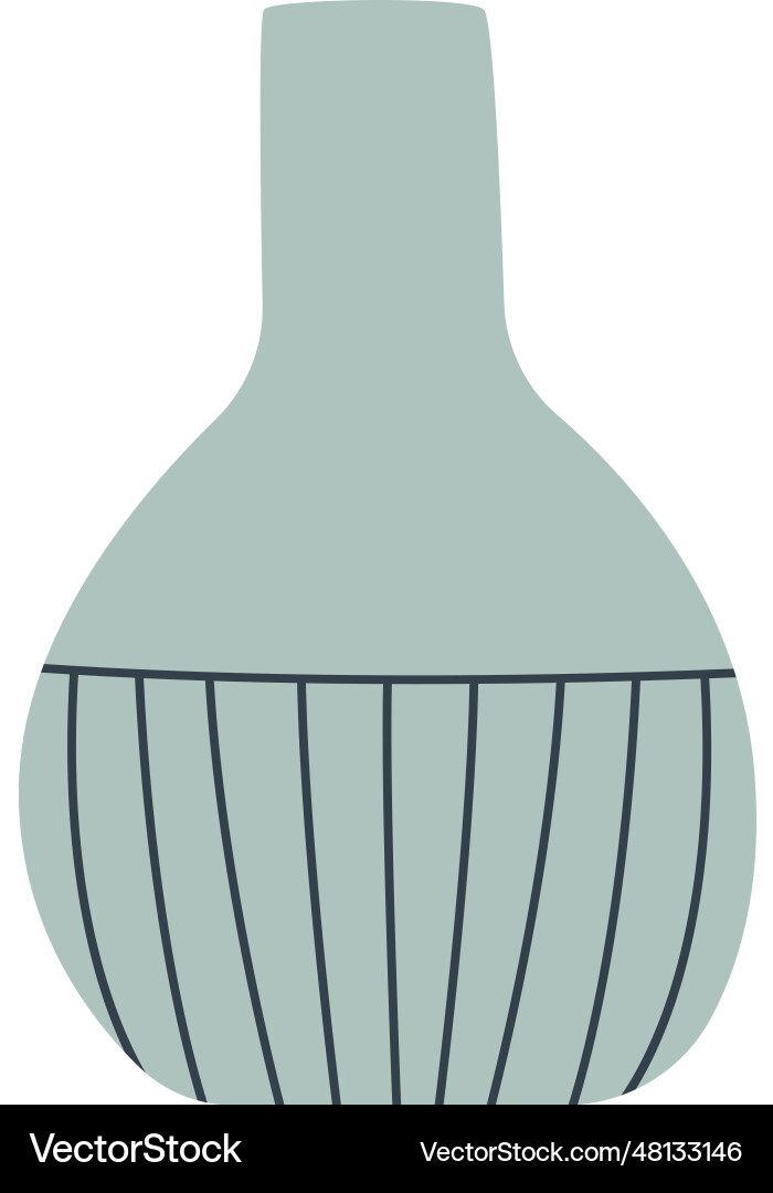 Vase for flowers Royalty Free Vector Image - VectorStock