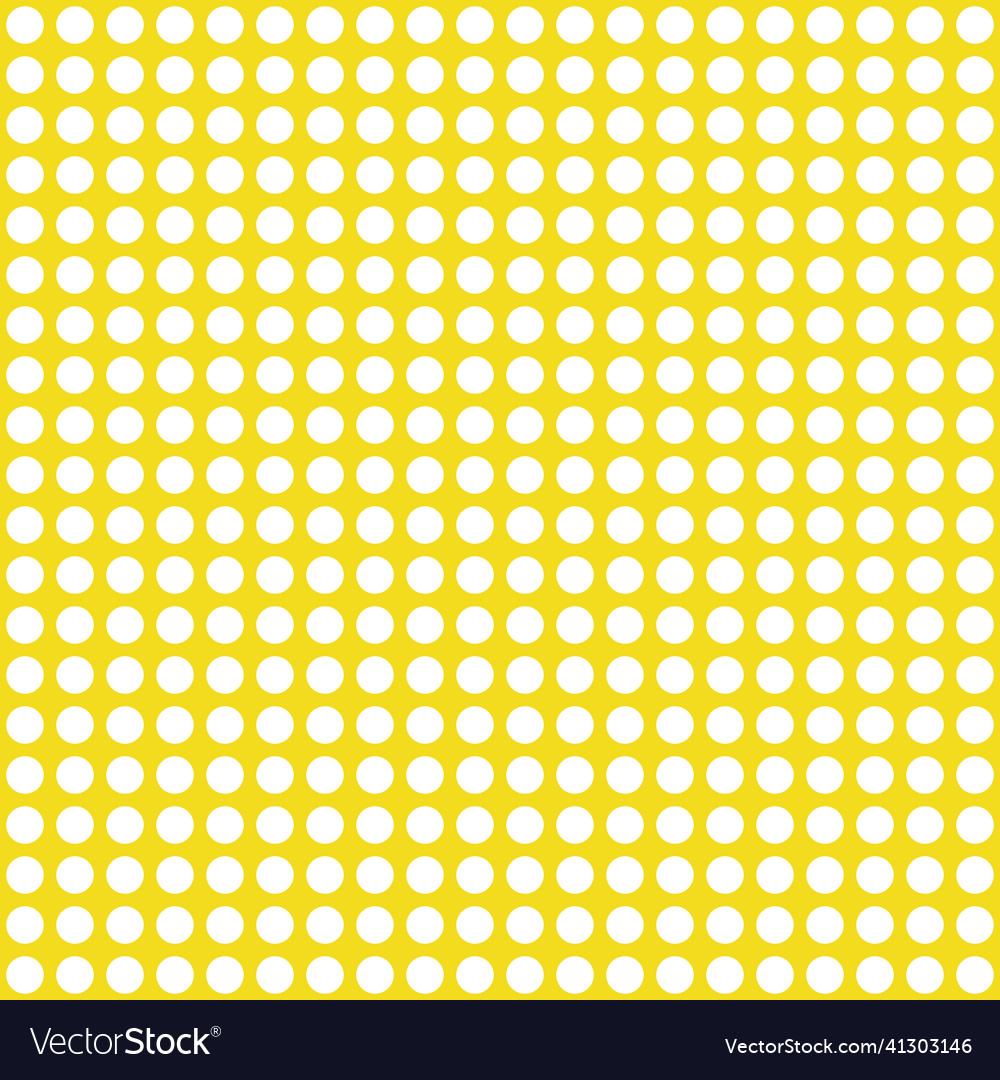 White circle seamless pattern Royalty Free Vector Image