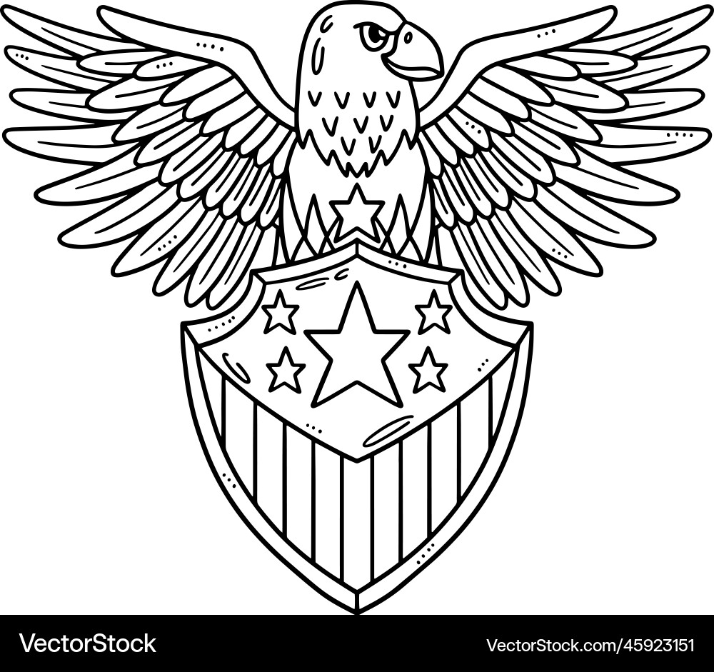 American Eagle Coloring Page