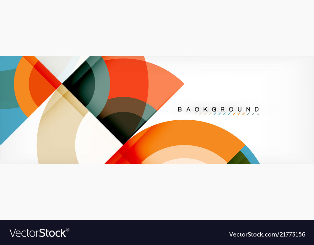 Circular abstract background Royalty Free Vector Image