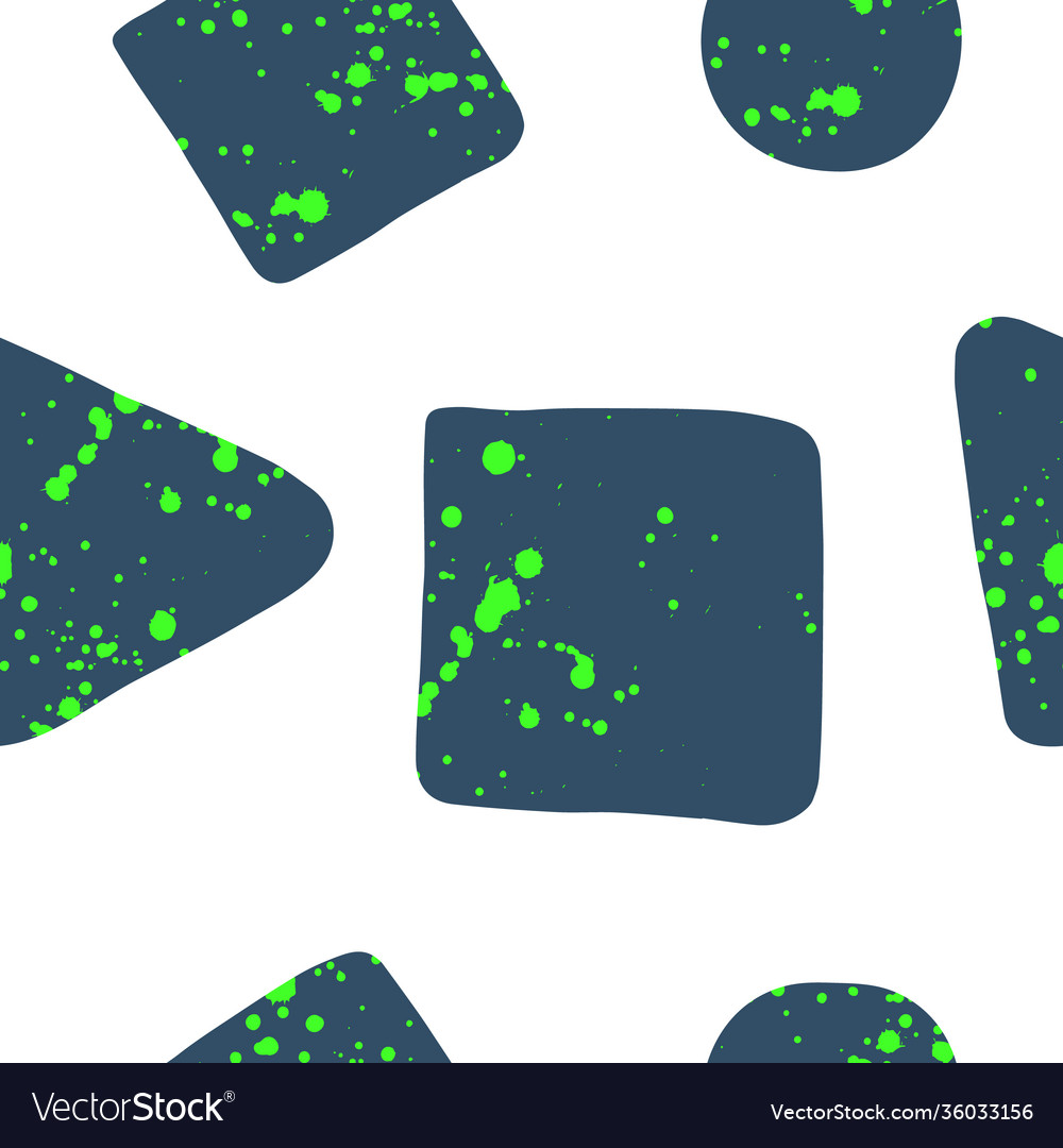 Seamless pattern with geometric abstract Vector Image