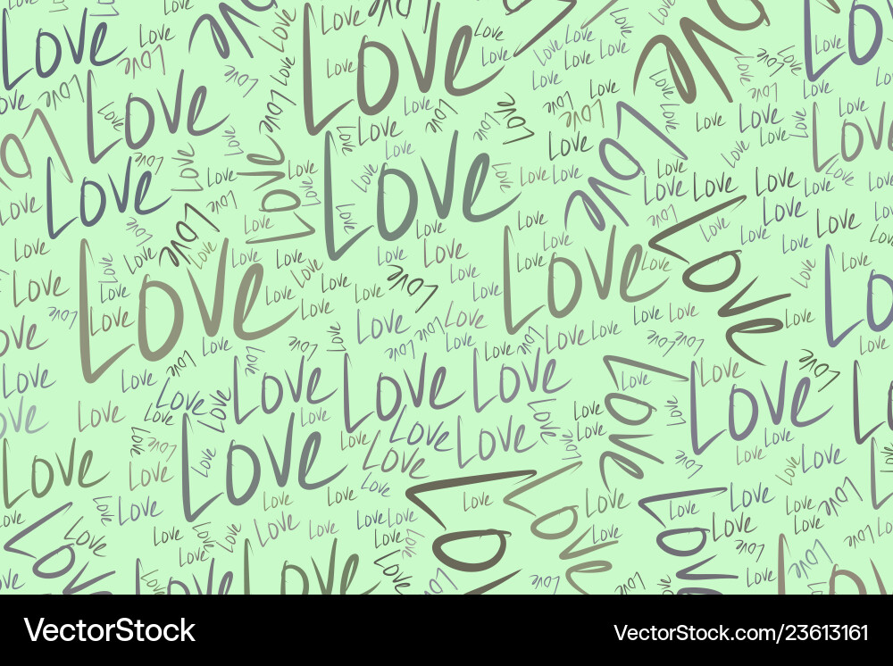 Abstract background with love for valentine day Vector Image
