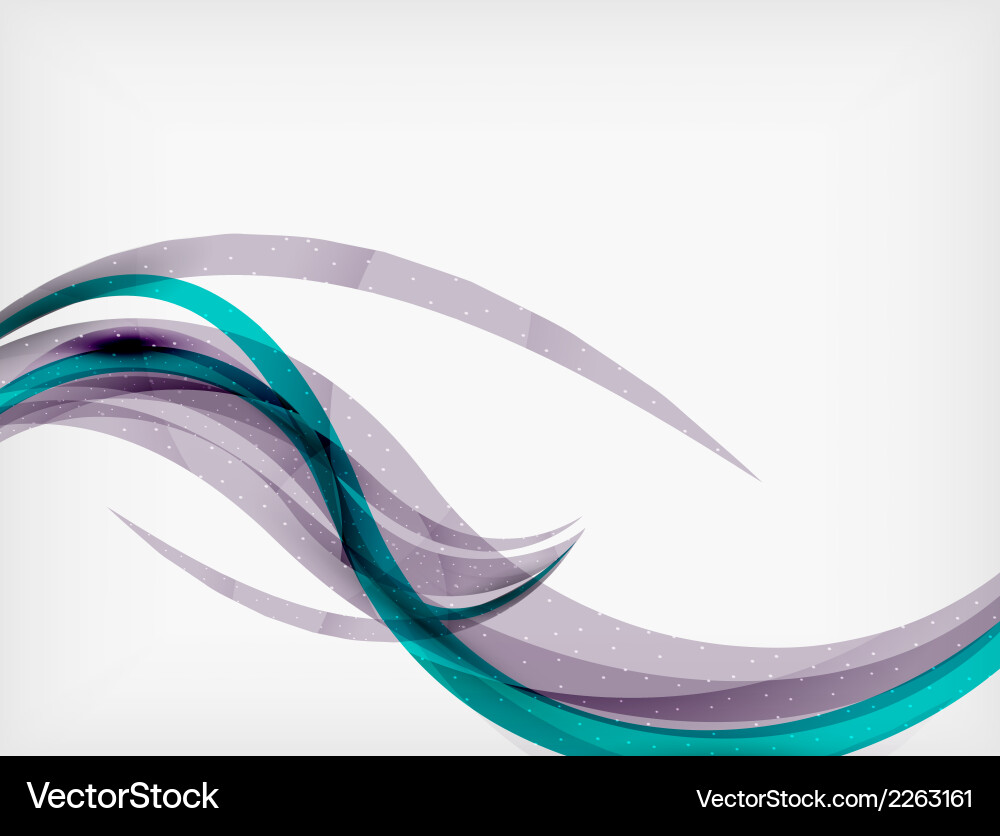 Corporate business flowing lines Royalty Free Vector Image