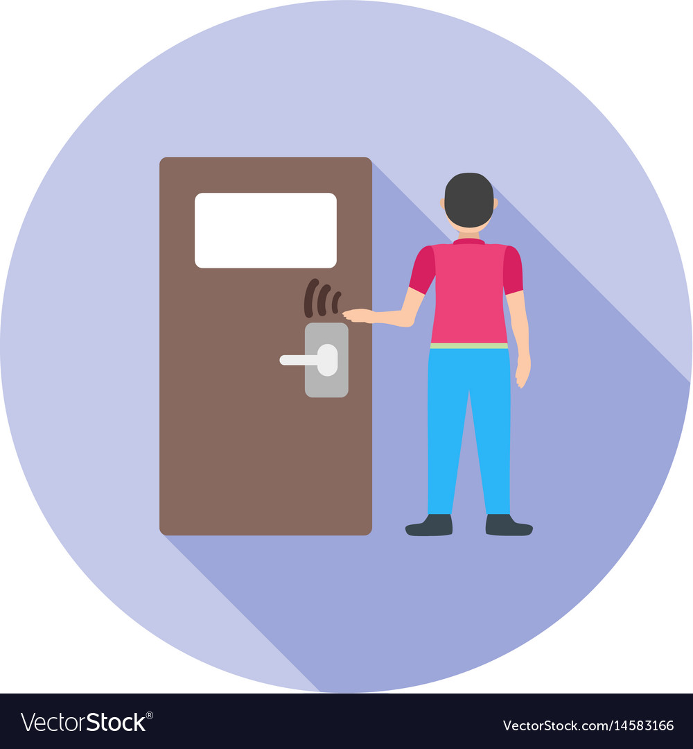 Knocking Royalty Free Vector Image - VectorStock