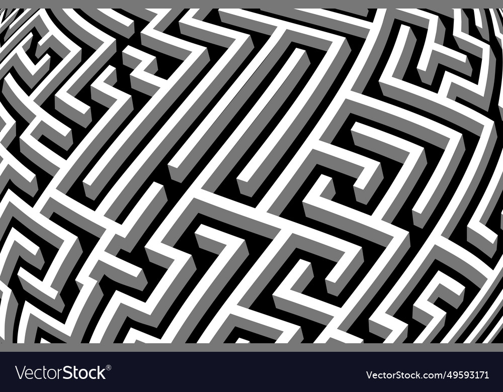 Maze background Royalty Free Vector Image - VectorStock