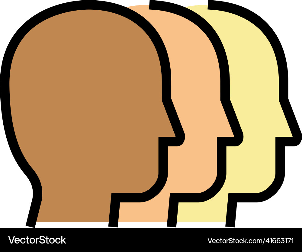 Skin color color icon Royalty Free Vector Image
