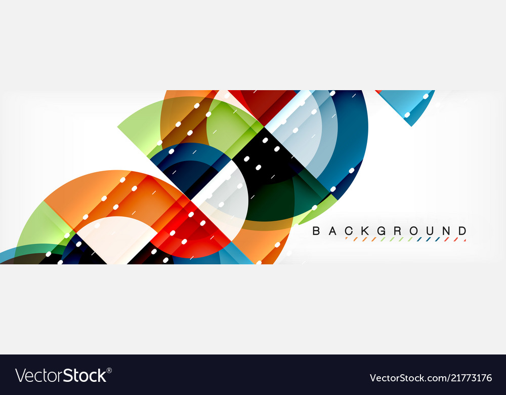 Circular abstract background Royalty Free Vector Image