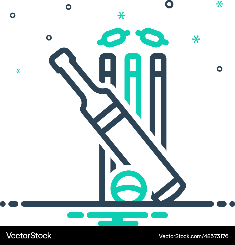 Cricket Royalty Free Vector Image - VectorStock