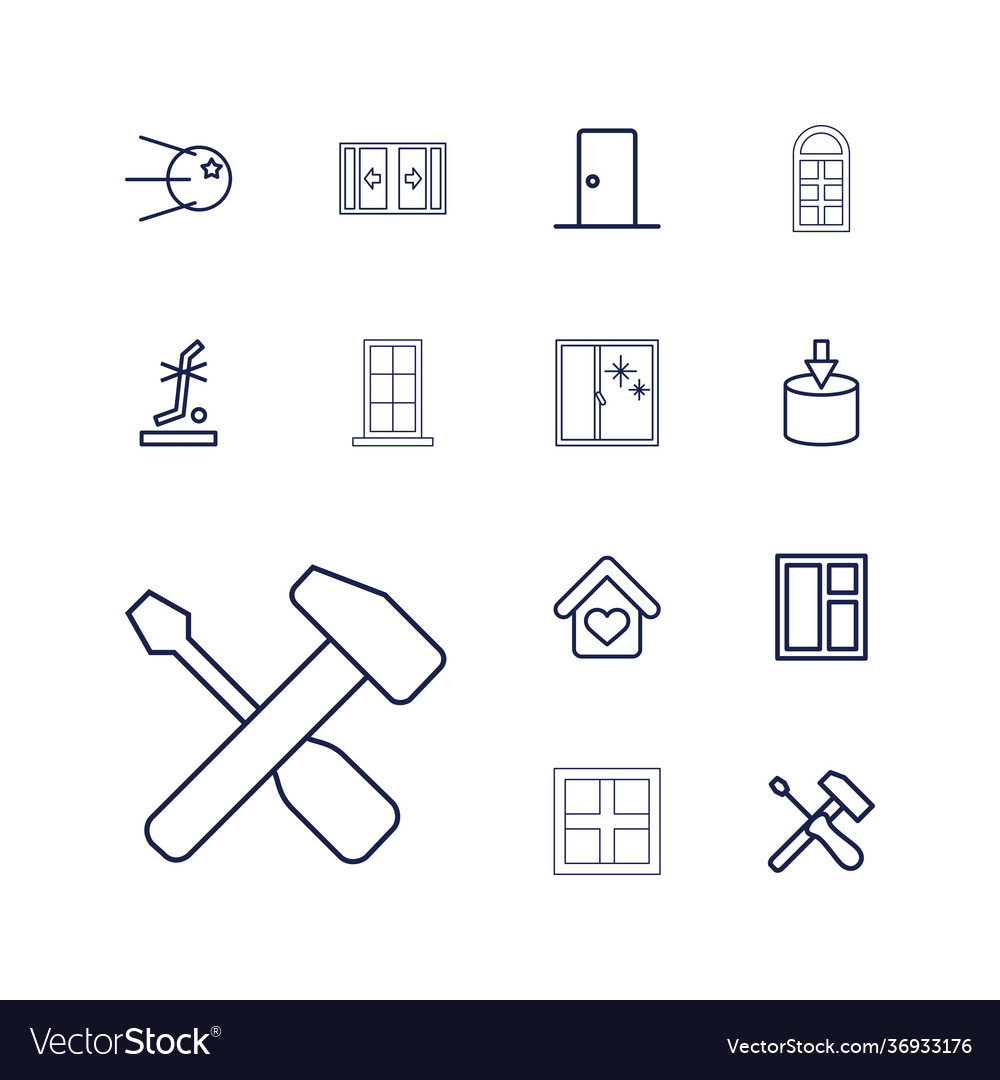 Inside icons Royalty Free Vector Image - VectorStock