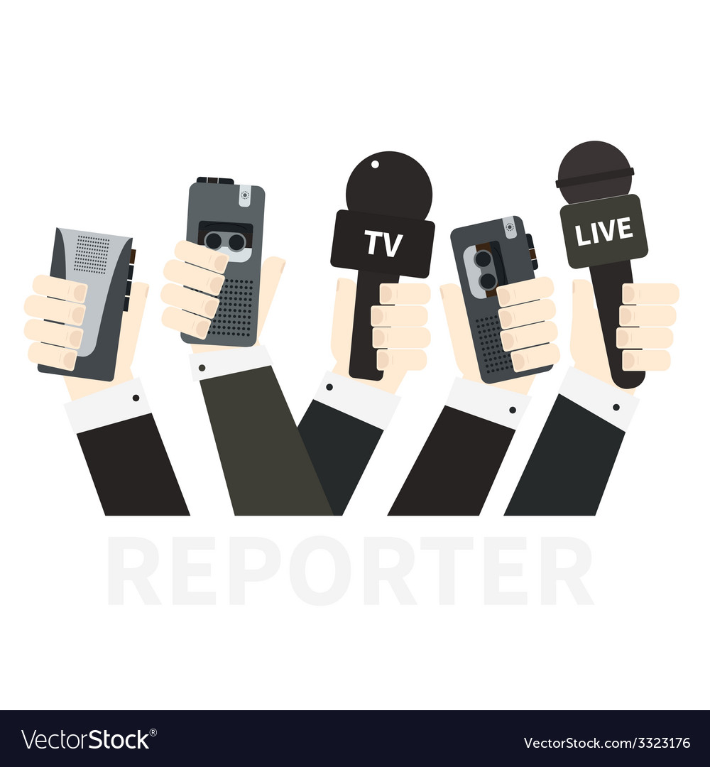 Journalism Concept Royalty Free Vector Image - VectorStock