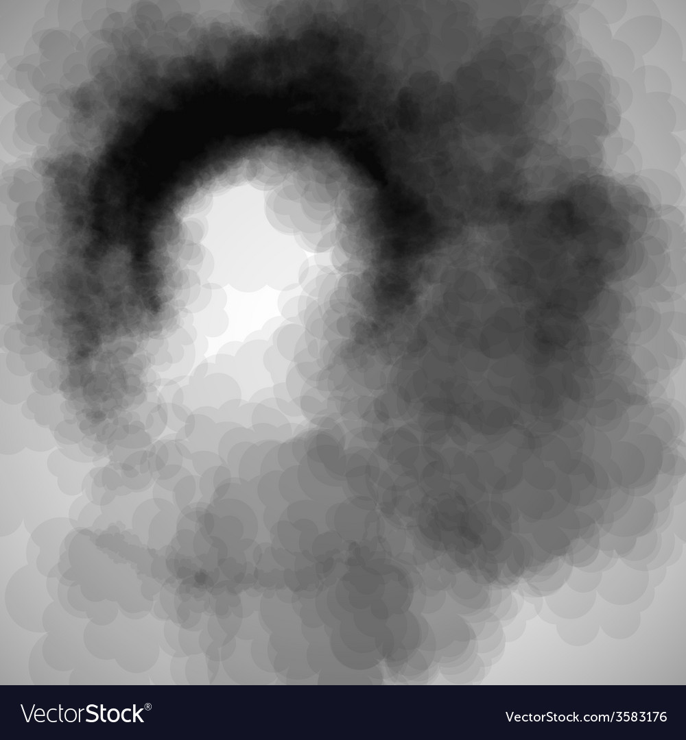 Smoke background Royalty Free Vector Image - VectorStock