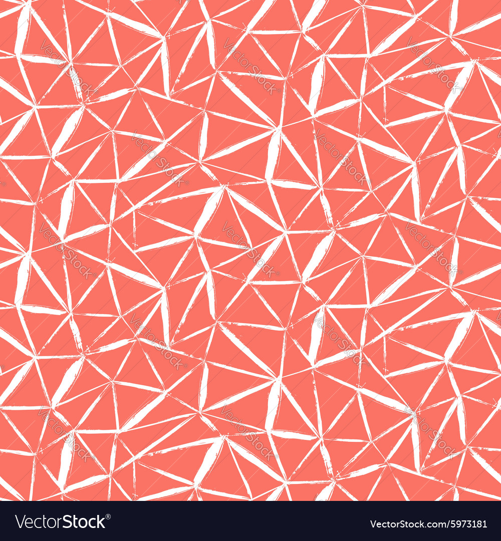 Hand painted geometric pattern Royalty Free Vector Image