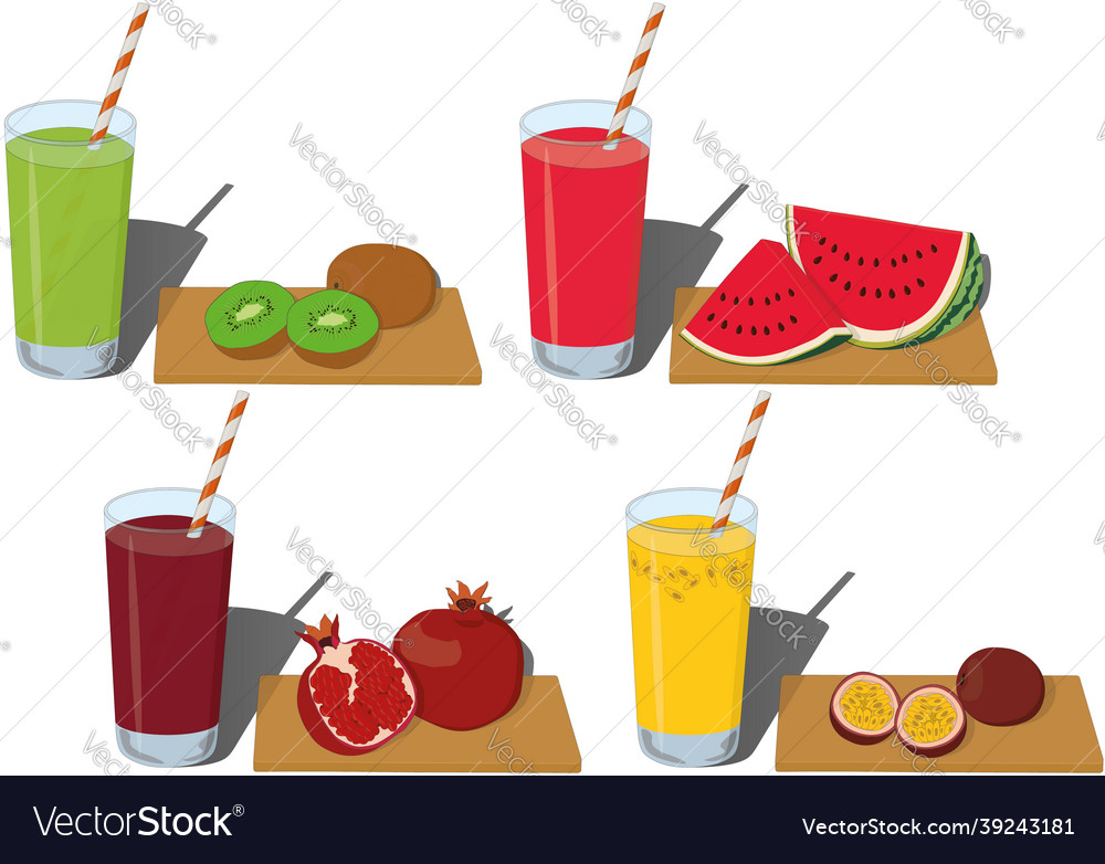 Juice3 Royalty Free Vector Image - VectorStock