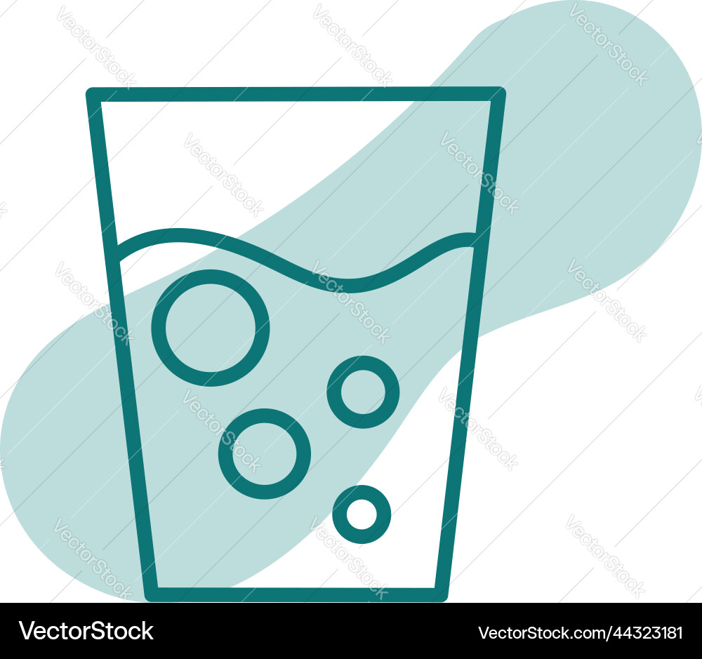Mouth wash on a white background Royalty Free Vector Image