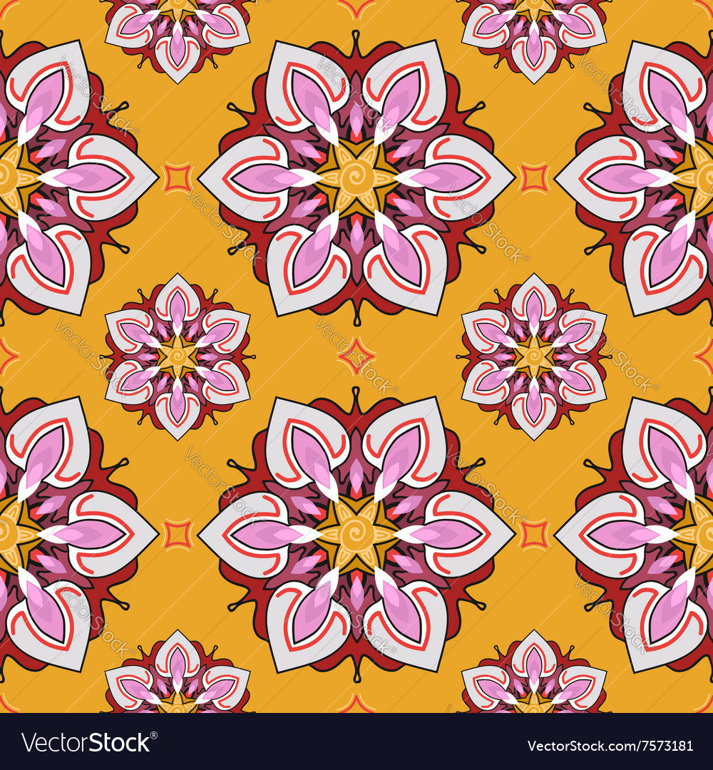 Summer theme seamless pattern Royalty Free Vector Image