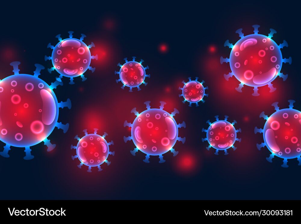 Virus infection covid-19 coronavirus outbreak Vector Image