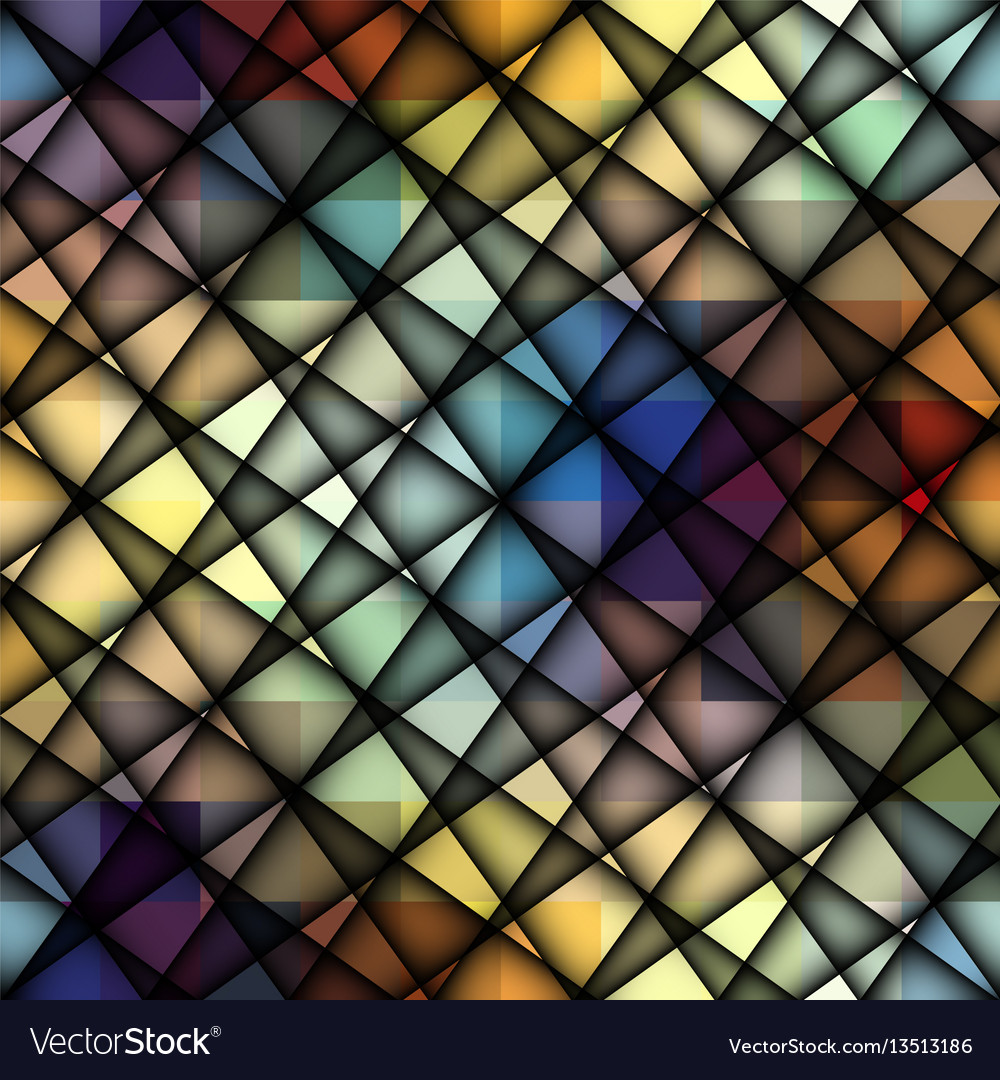 Geometric abstract pattern Royalty Free Vector Image