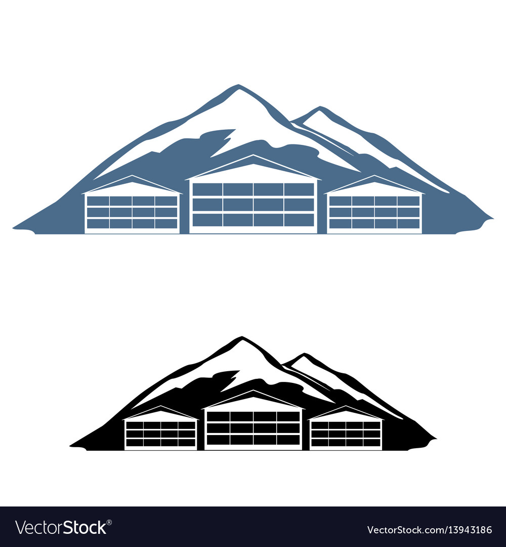 Logo ski resort Royalty Free Vector Image - VectorStock