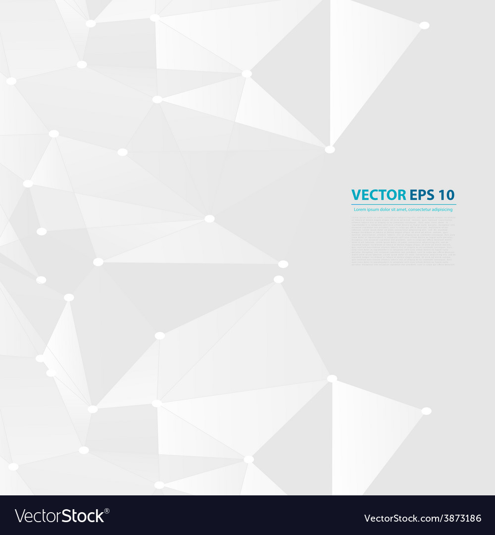 Network background abstract polygon Royalty Free Vector