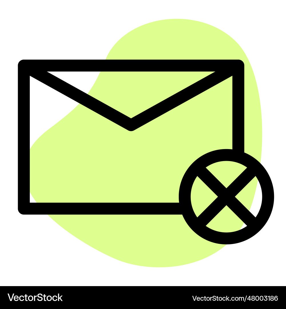 Spam message used for promotional activities Vector Image