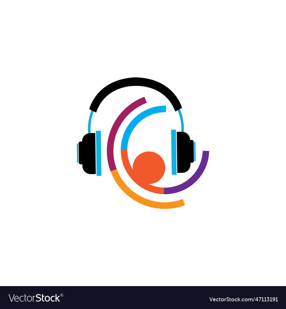 Call center logo design template Royalty Free Vector Image Call center logo design template Royalty Free Vector Image
