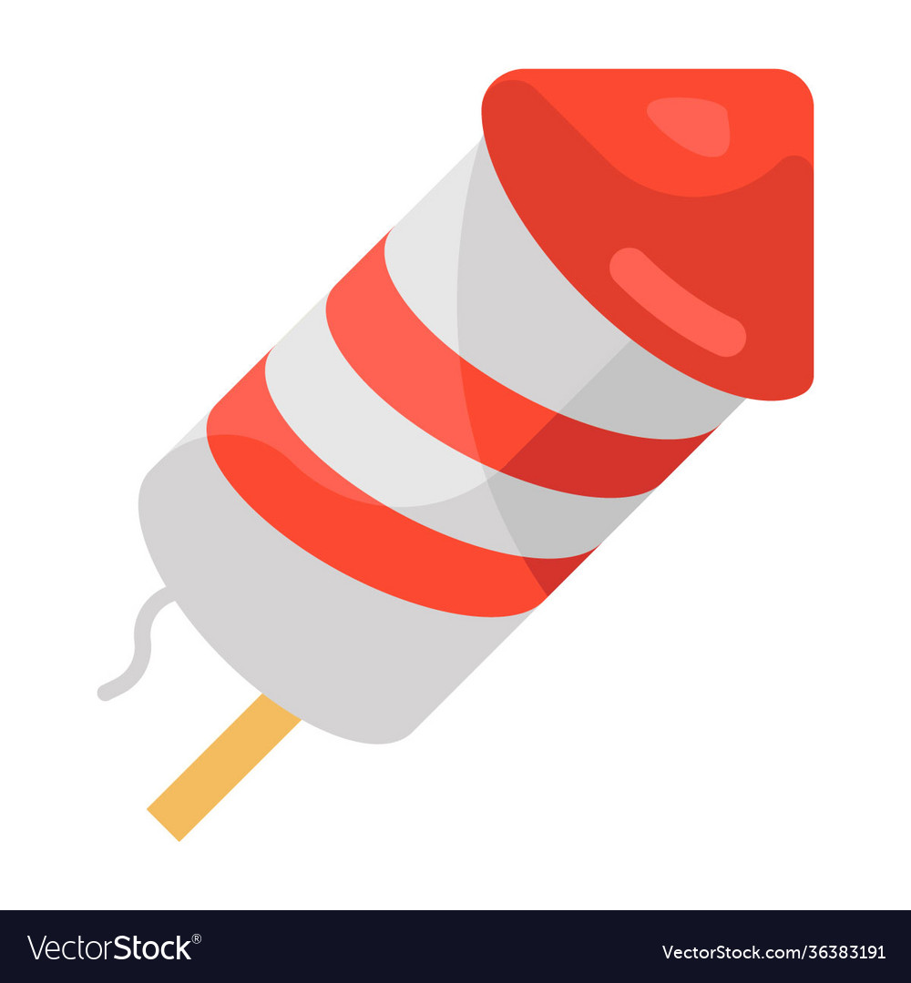 Firecracker Royalty Free Vector Image - VectorStock