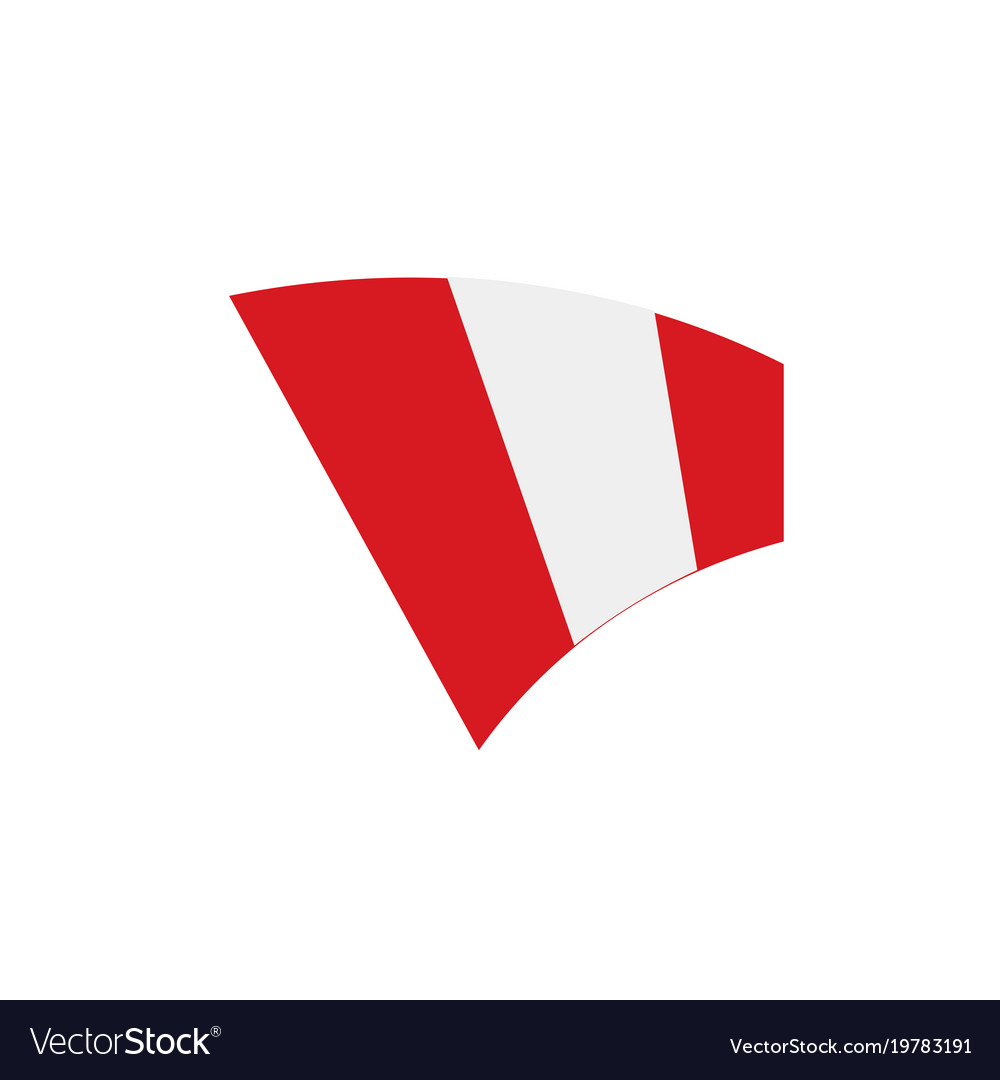 Peru flag Royalty Free Vector Image - VectorStock