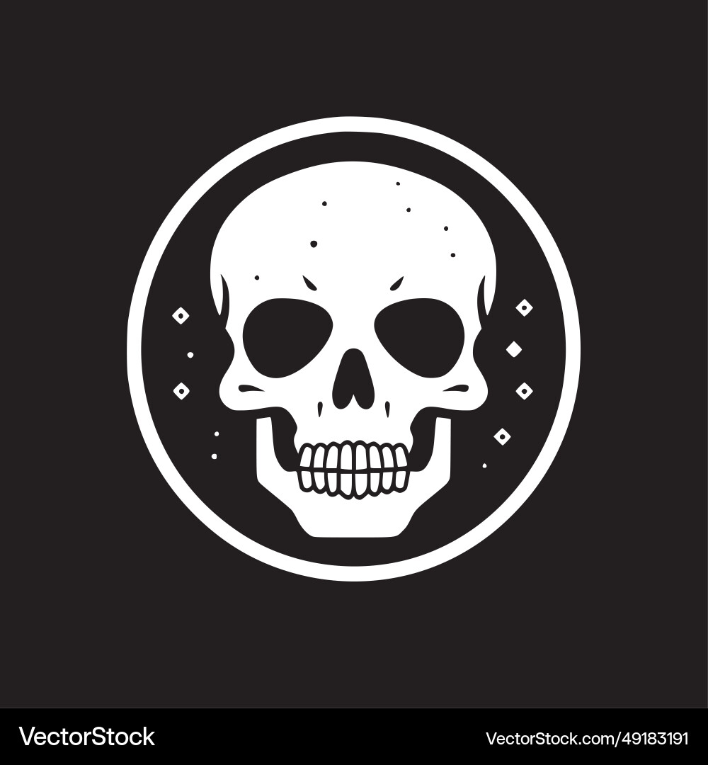 Skeleton - high quality logo ideal for t-shirt Vector Image