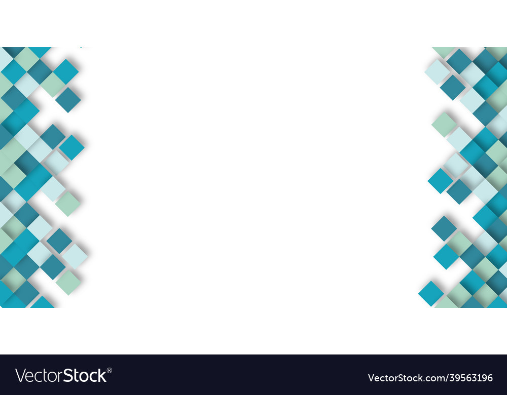Abstract light background with many blue squares Vector Image