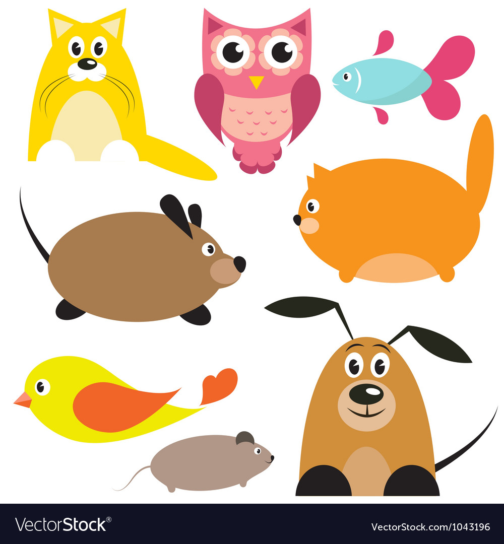 Animals Royalty Free Vector Image - VectorStock