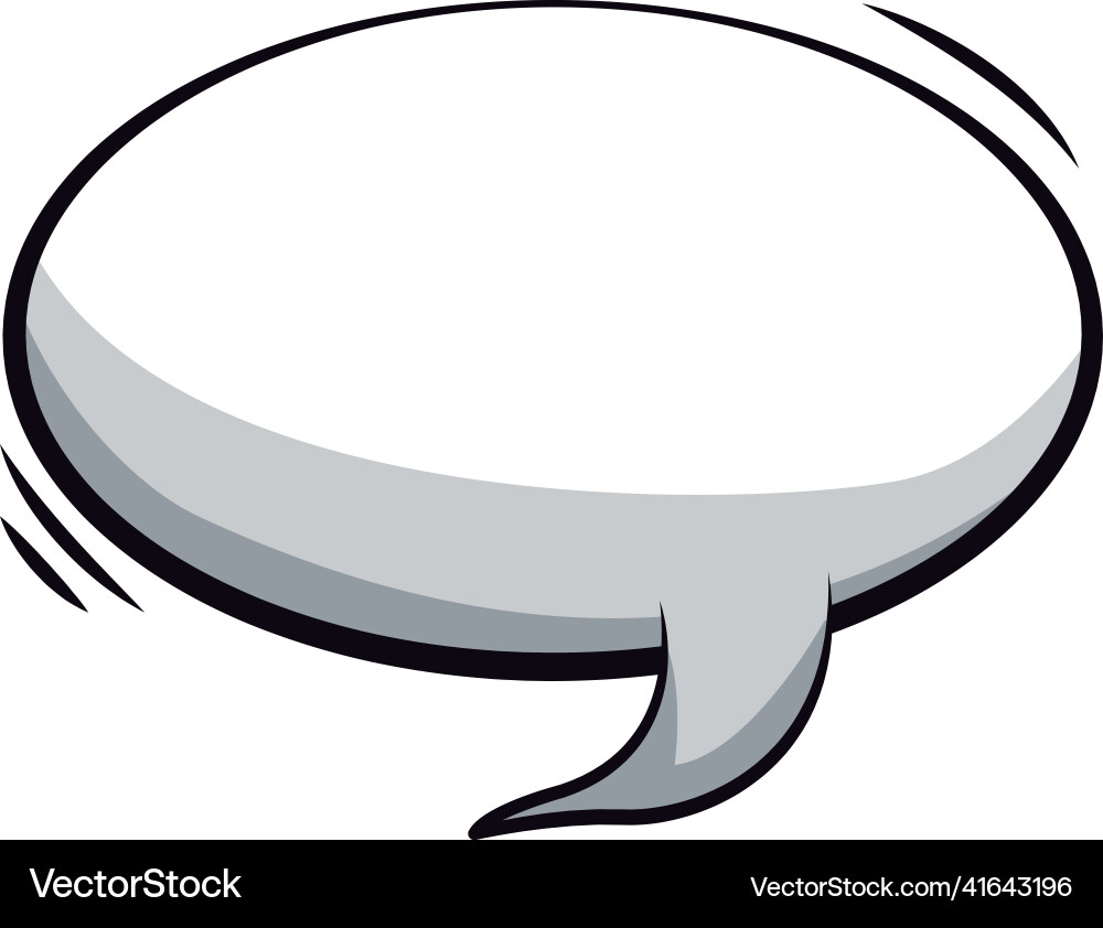 Speech bubble pop art Royalty Free Vector Image
